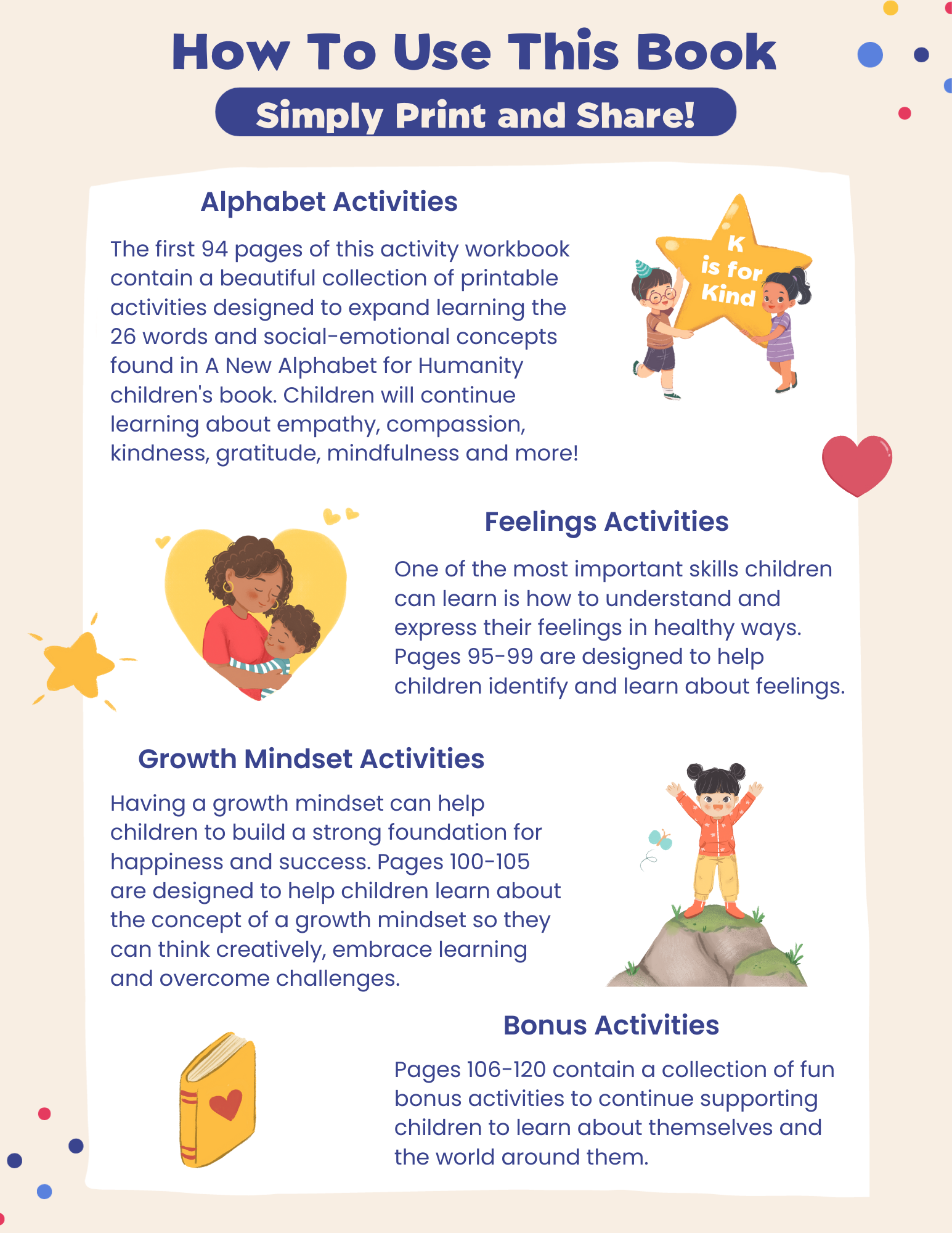 100 Activities for Raising Kind and Caring Kids (PRINTABLE PDF ...