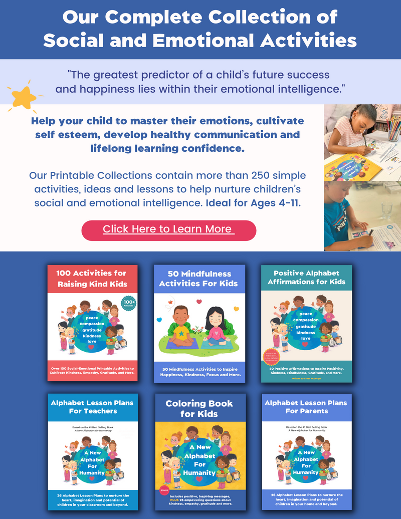 50 Mindfulness Activities for Kids (PDF) - Alphabet For Humanity