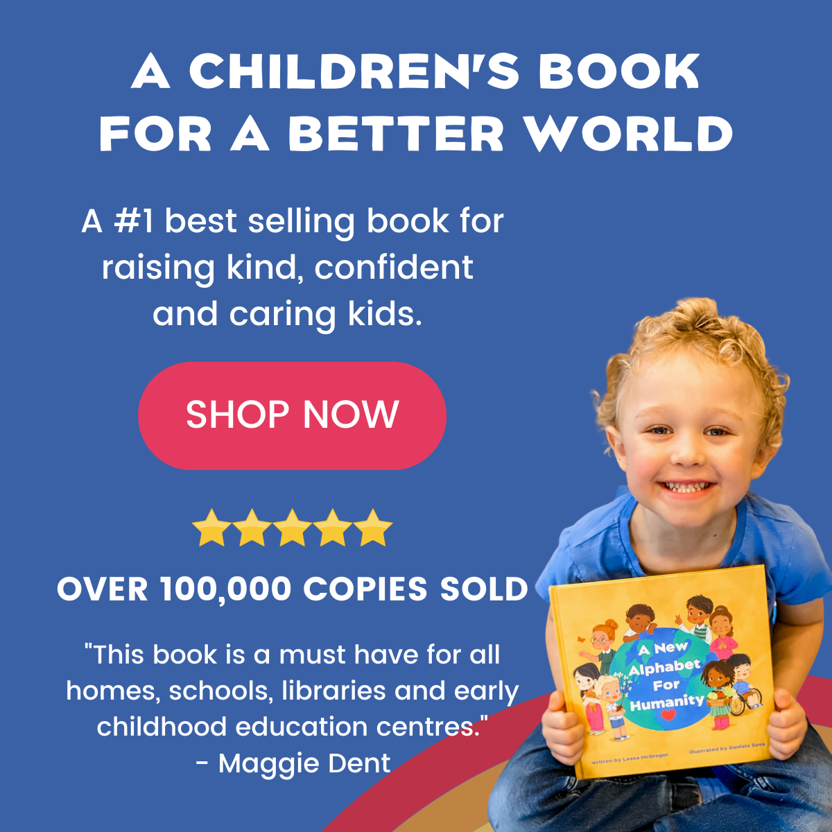 A New Alphabet for Humanity | Children's Book for Raising Loving