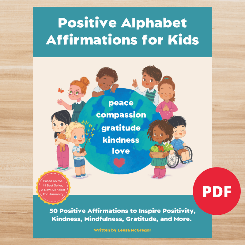 Positive Alphabet Affirmations for Kids (PRINTABLE PDF) - Alphabet For ...